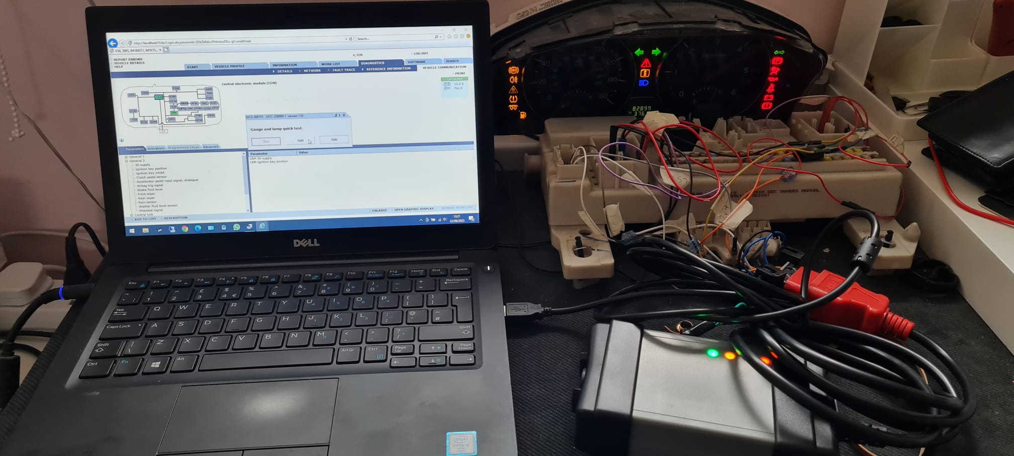 Red DiCE – red WHAT now ? – Swedish Vehicle Diagnostics (not SAAB)